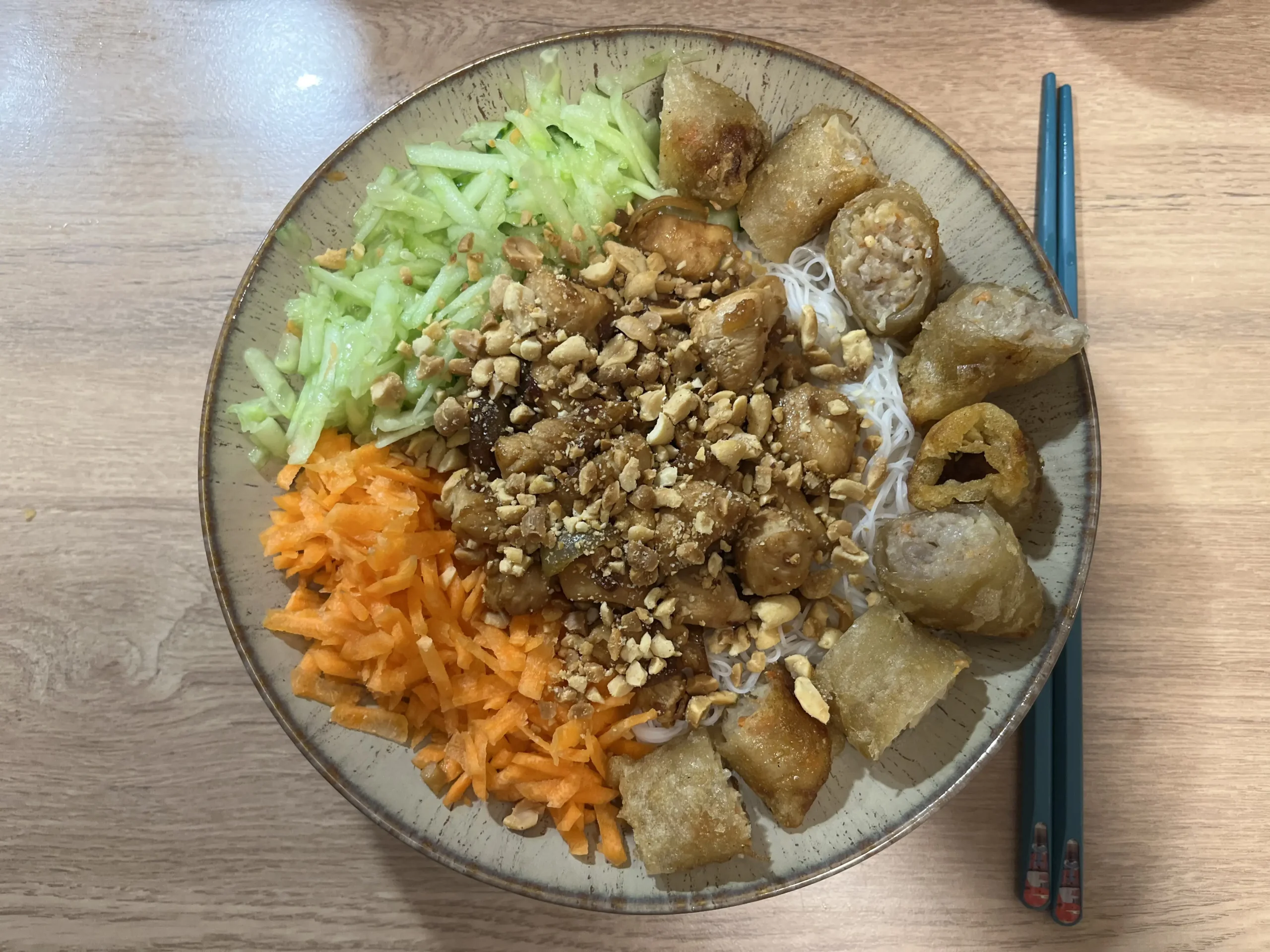 Bobun au Poulet : Recette Vietnamienne Facile | Asia Cuisine